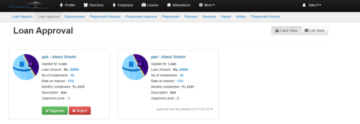 Loan – Loan Approval – EasyHR Knowledge base