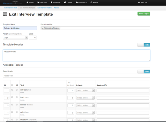 Exit Interview – Exit Interview Template – EasyHR Knowledge base