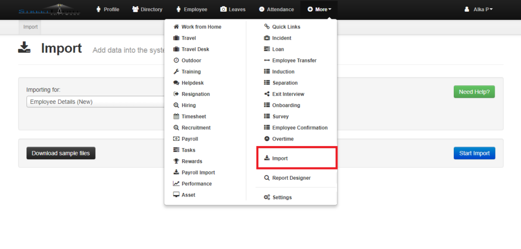 Import – Bulk Upload in Easy HR – EasyHR Knowledge base