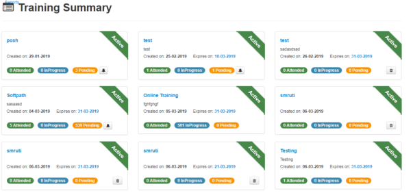 Training – Introduction – EasyHR Knowledge base